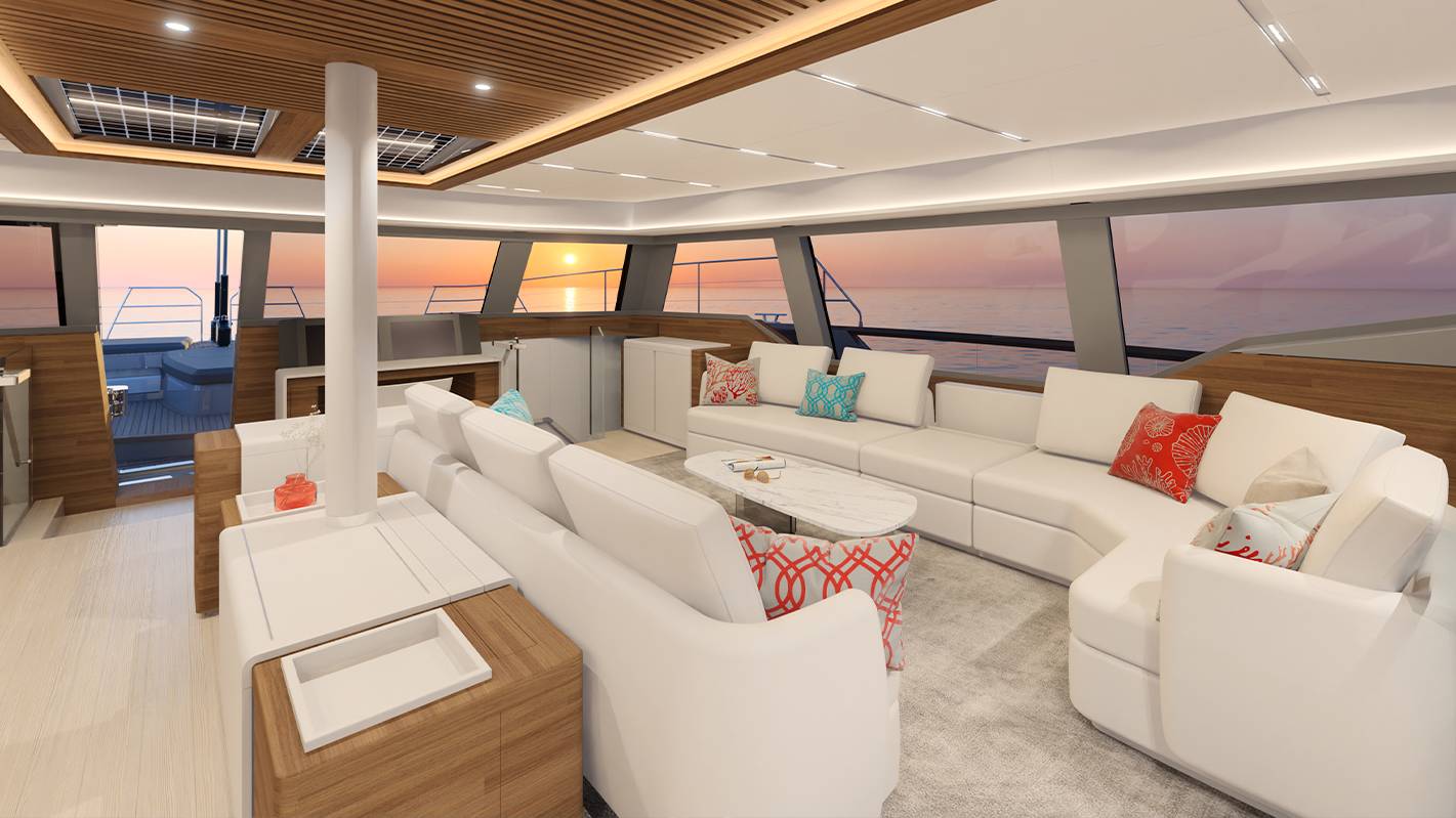 An exceptional catamaran yacht for the most demanding sailors