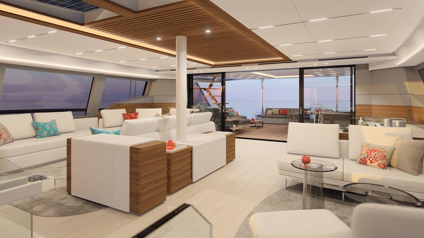 An exceptional catamaran yacht for the most demanding sailors