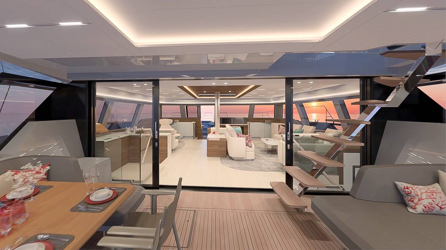 An exceptional catamaran yacht for the most demanding sailors