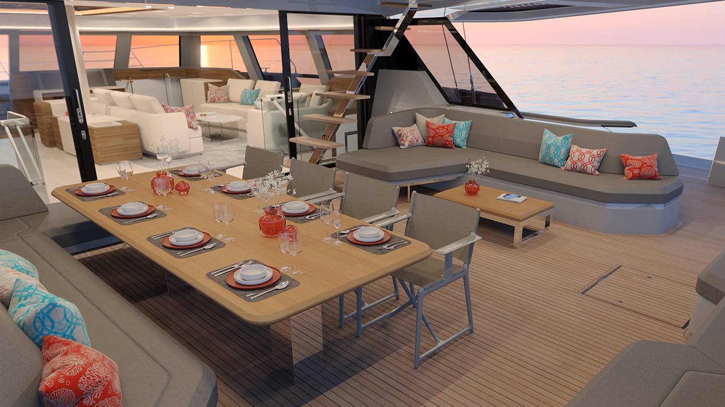 An exceptional catamaran yacht for the most demanding sailors
