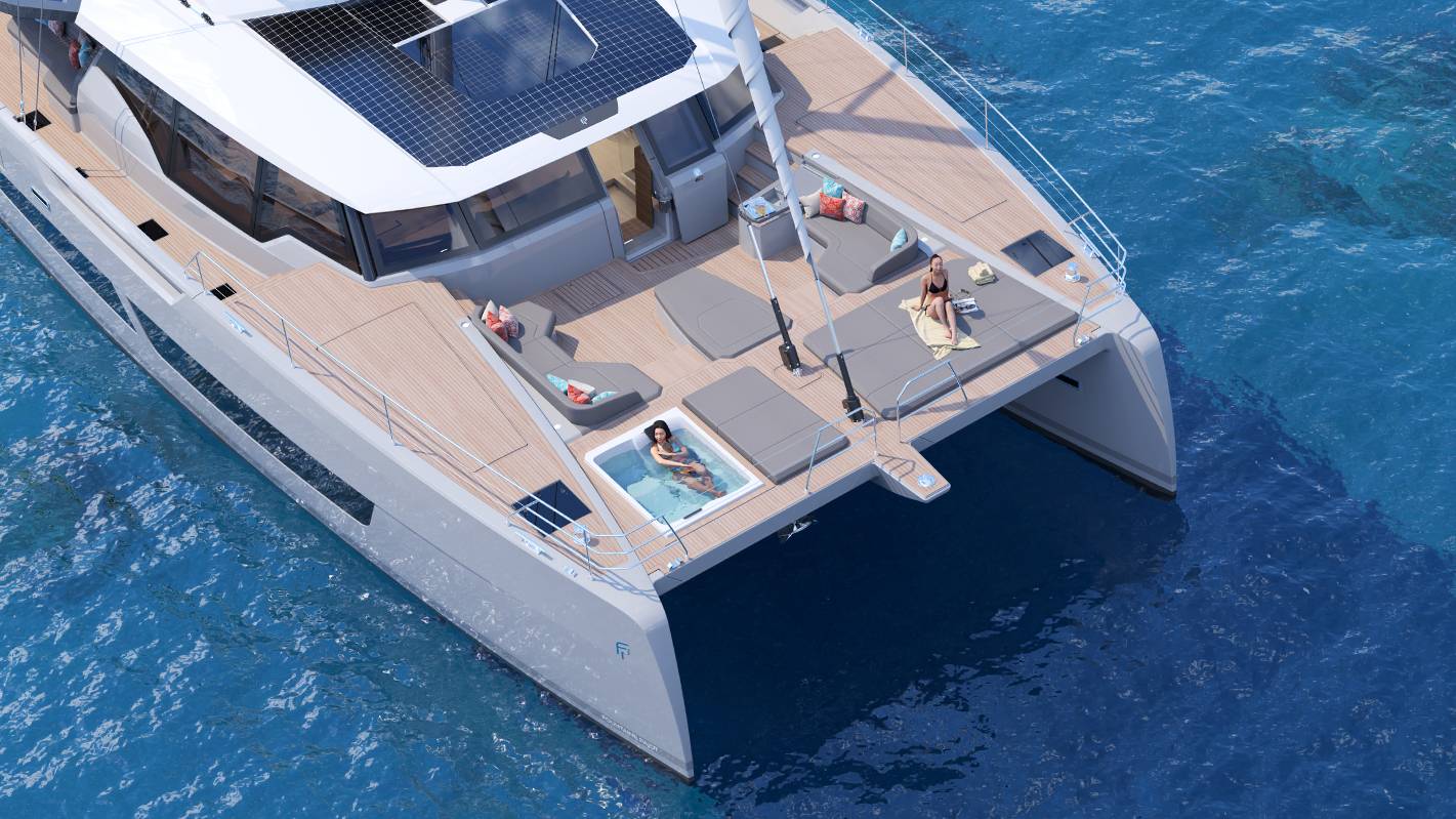 An exceptional catamaran yacht for the most demanding sailors