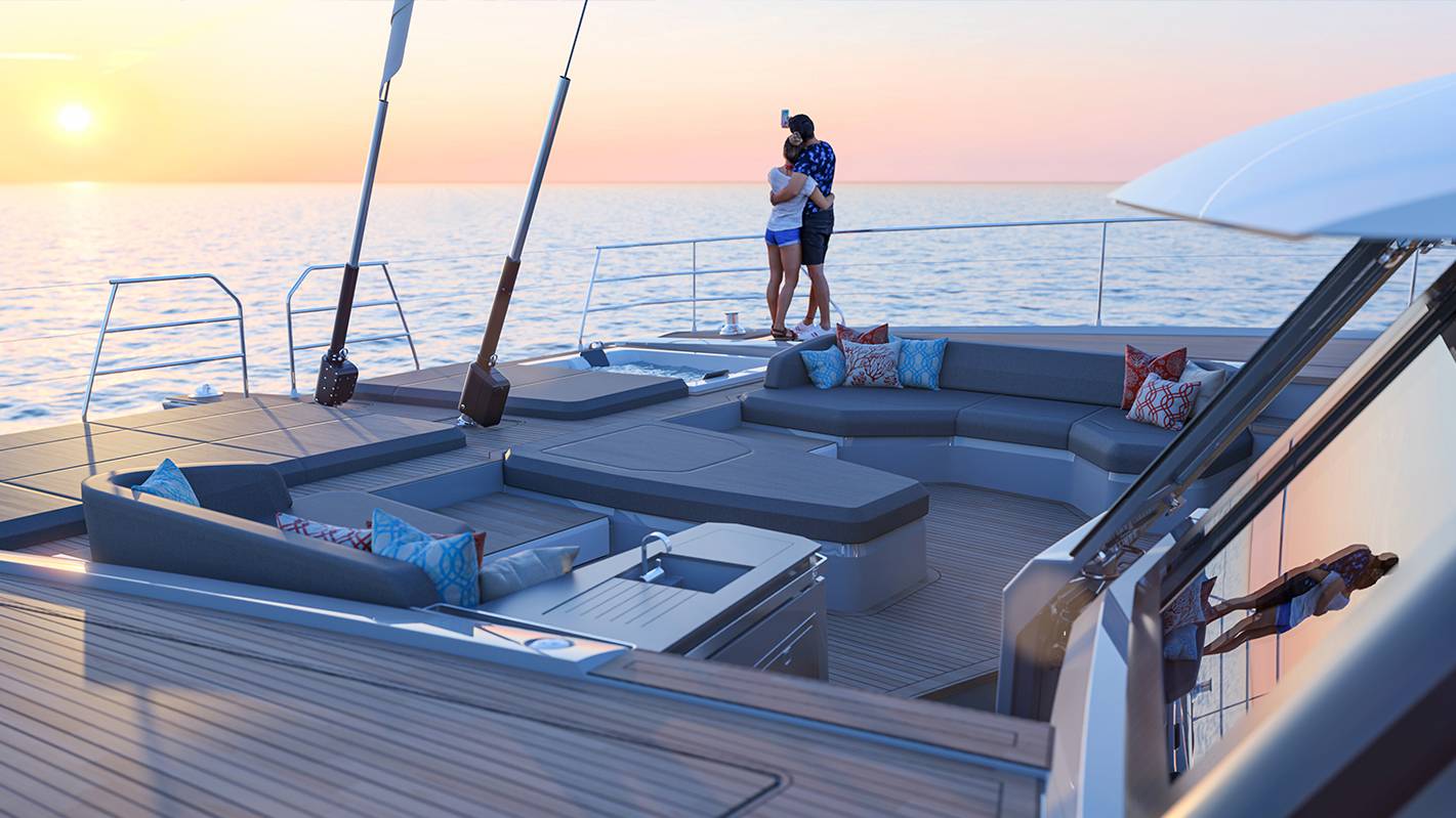 An exceptional catamaran yacht for the most demanding sailors