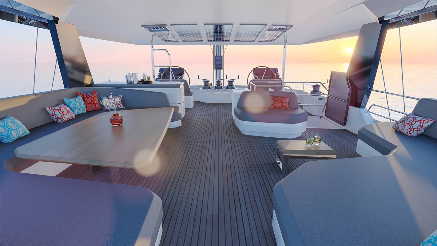 An exceptional catamaran yacht for the most demanding sailors