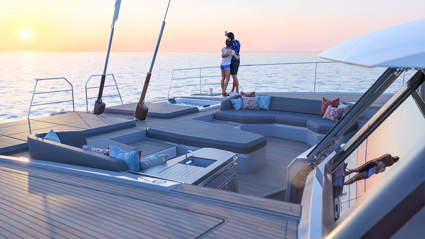 An exceptional catamaran yacht for the most demanding sailors