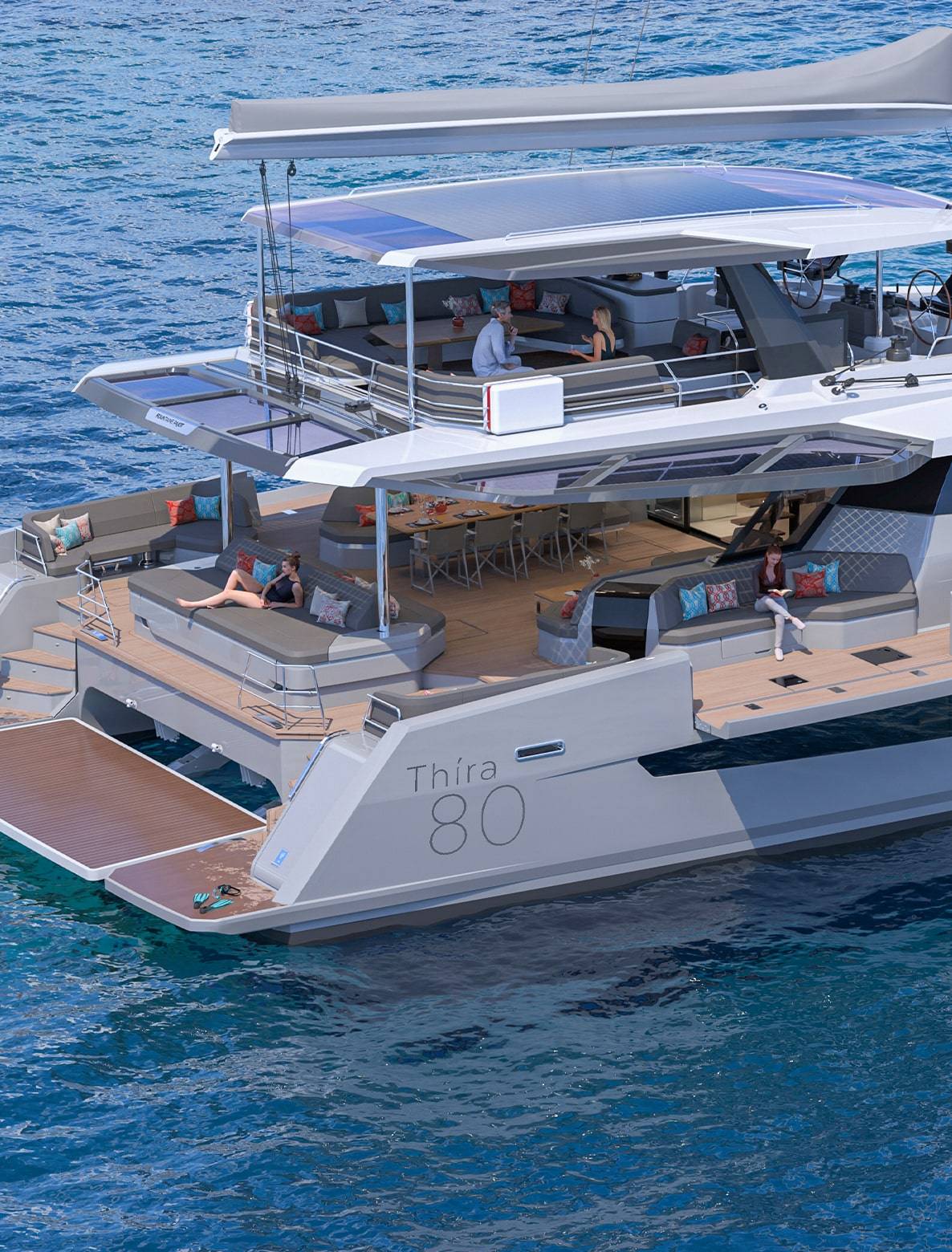 An exceptional catamaran yacht for the most demanding sailors
