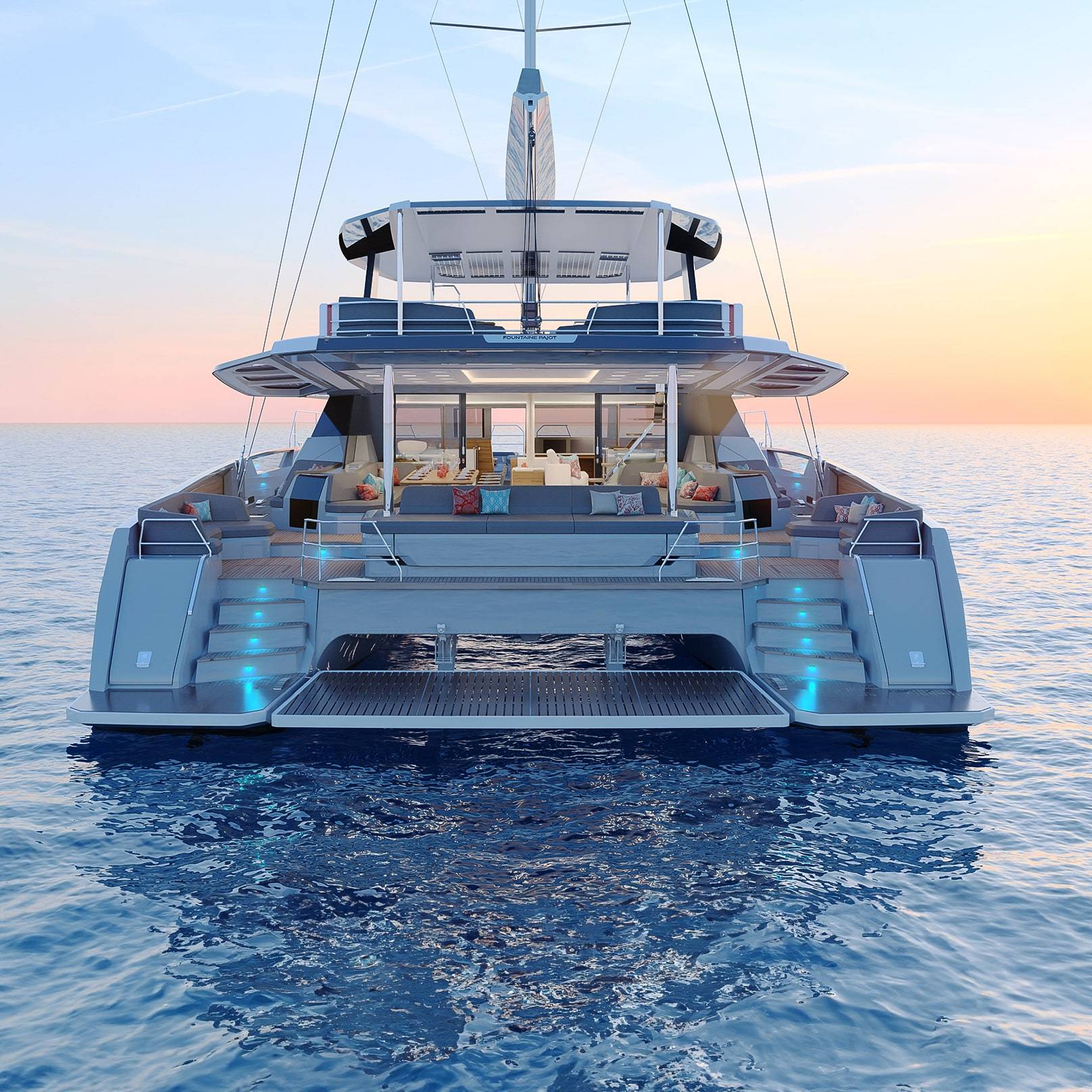 An exceptional catamaran yacht for the most demanding sailors